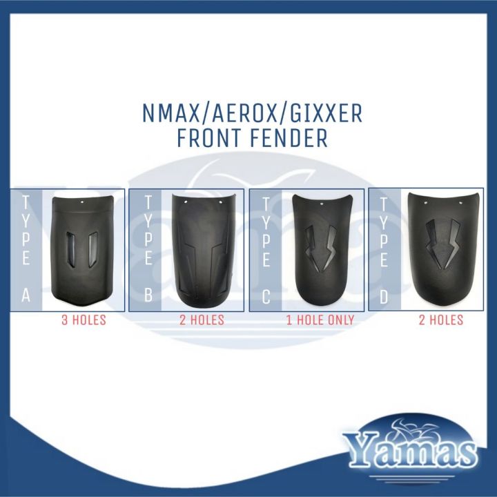 Nmax aerox gixxer front fender extender universal | Lazada PH