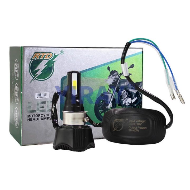 H4 led motorcycle headlights Original RTD M02H M02D M02K AC-DC ...