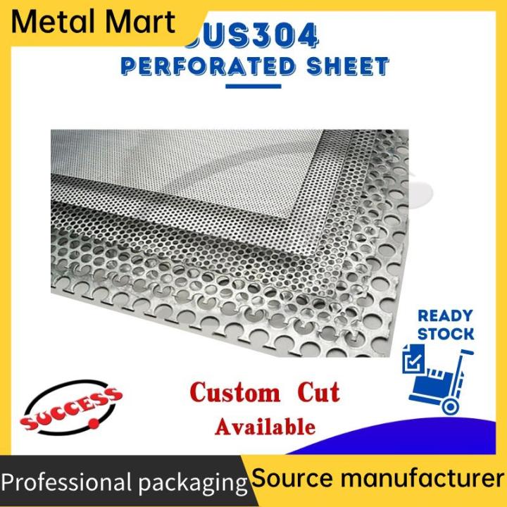 Metal Mart SUCCESS SUS304 Stainless Steel Perforated Sheet Stainless ...