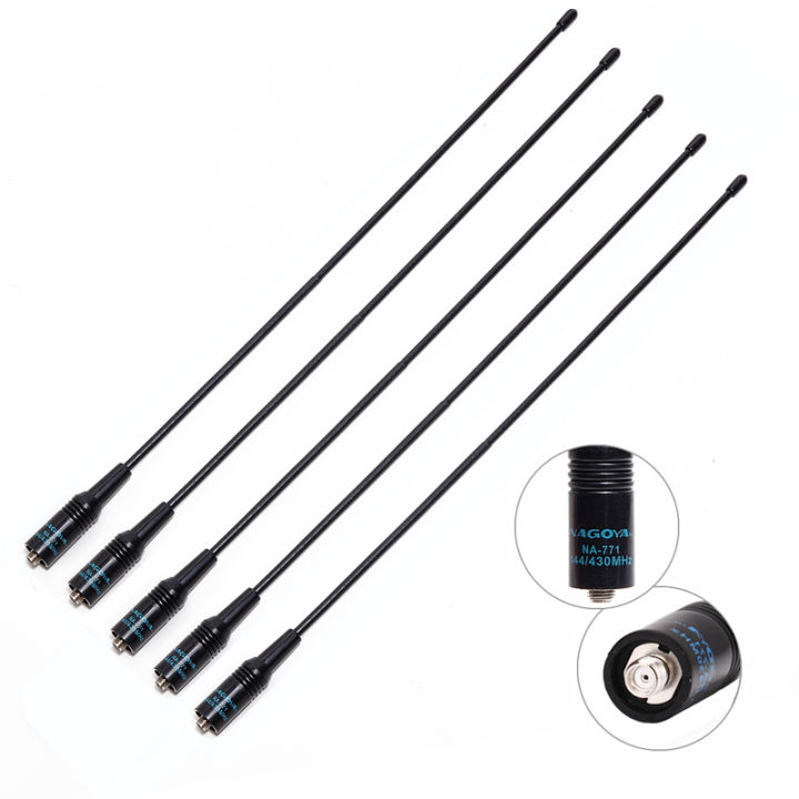 1/2/5/10PCS Nagoya NA-771 SMA Female Antenna VHF/UHF Dual Band 144 ...