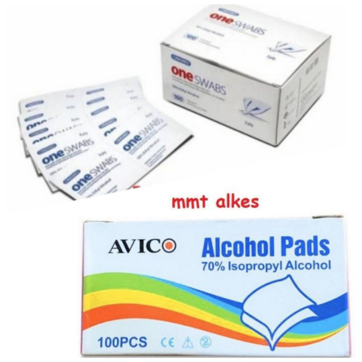 Alkohol swab one swabs / kapas alkohol, Warna Onemed | Lazada Indonesia