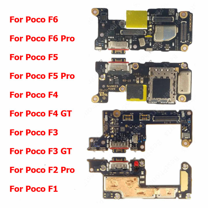 บอร์ดซ่อมโทรศัพท์มือถือสำหรับ Xiaomi F5 F4 F6 Poco F3 GT F2 Pro ชาร์จ ...