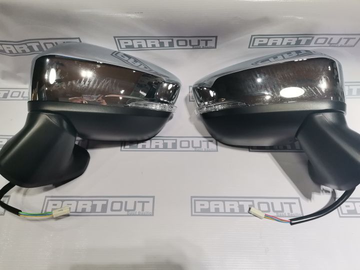 MITSUBISHI XPANDER 2018 - 2022 SIDE MIRROR CHROME POWER WITH LIGHT (NOT ...
