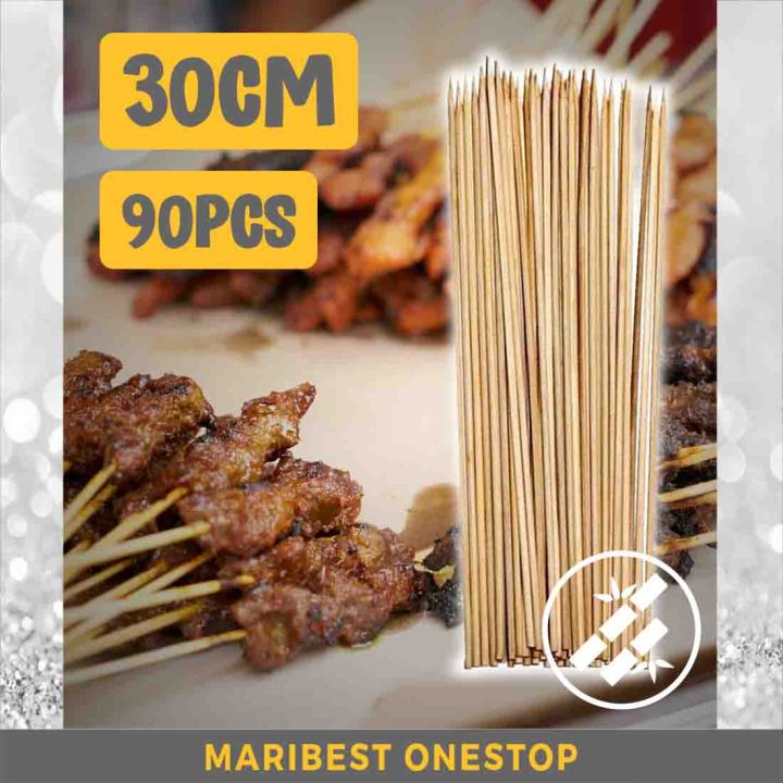 30CM SATAY BAMBOO SKEWERS BBQ STICK BATANG LIDI SATAY KAYU CUCUK SATAY ...