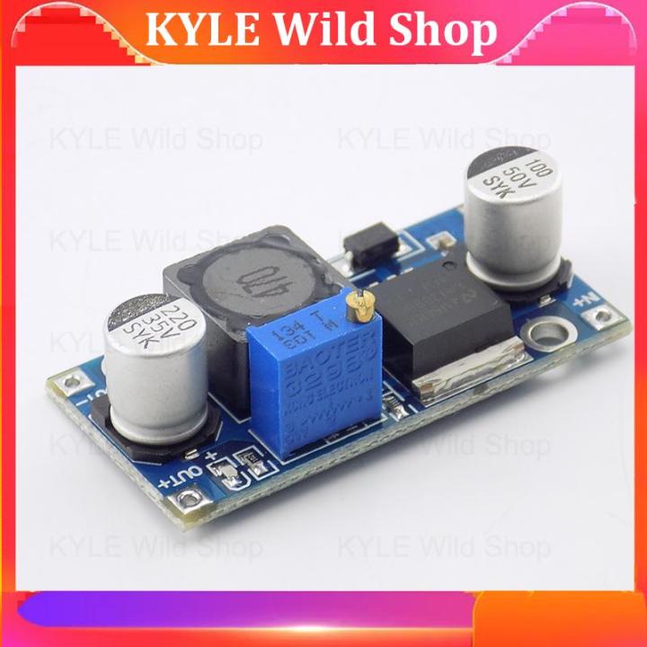 KYLE Wild Shop DC-DC Step-down Power Supply LM2596S Module 3A Adjustable Voltage Regulator 24V ...