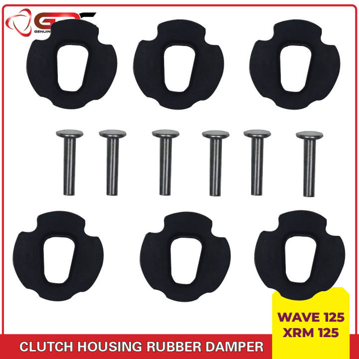 Honda Wave 125, XRM 125 GPC Clutch Housing Rubber Damper Set | Lazada PH