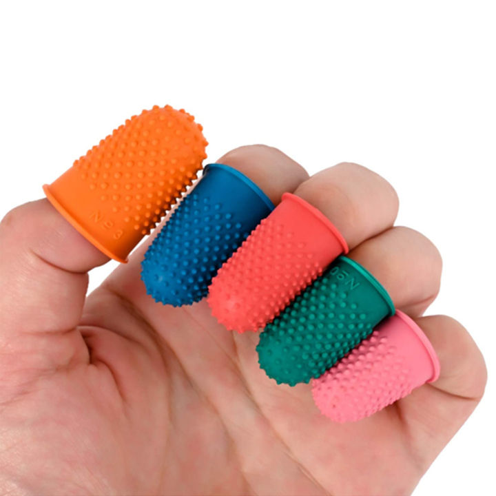 【Miss Lan】Rubber Finger Thimbles Rubber Finger Pads for Money Counting ...