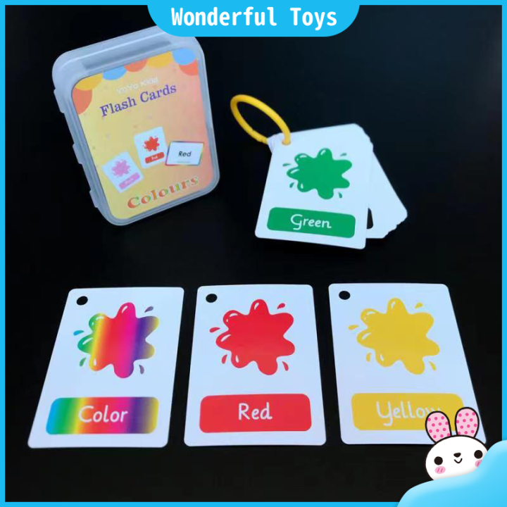 Wonderful Toys Flashcards Family Preschool Education Learn English Word ...