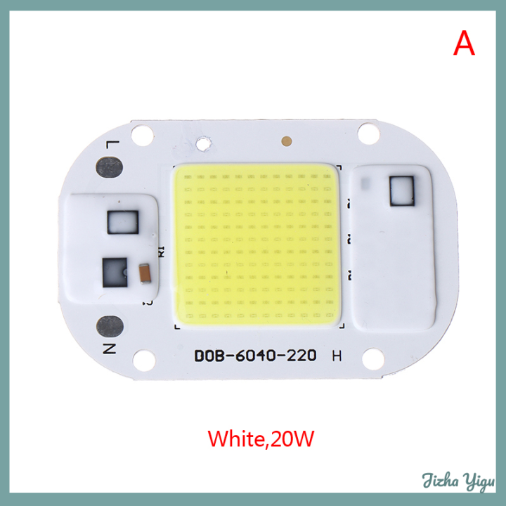 Jizha LED CHIP 20W 30W 50W AC 220V Smart cob โคมไฟลูกปัด LED ไม่มี DRIVER DIY | Lazada.co.th