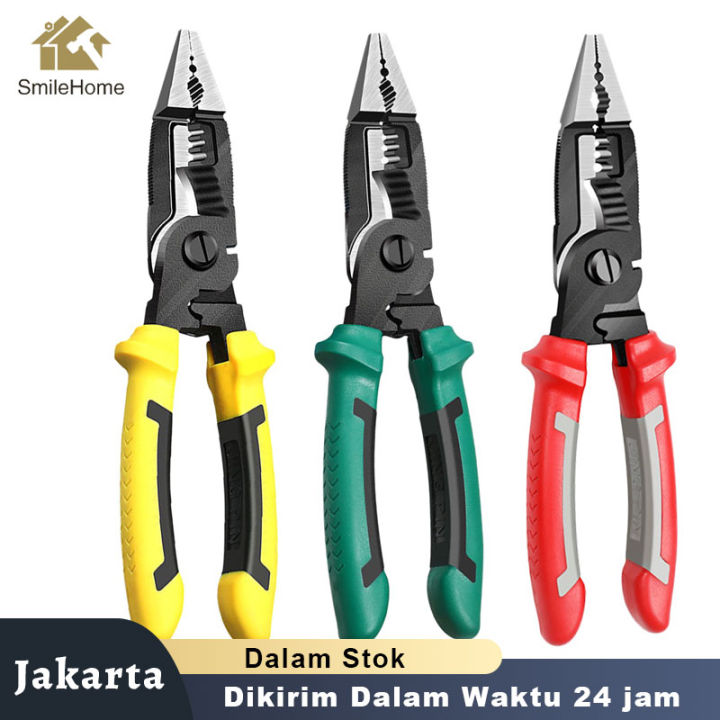 Tang Elektrik Multifungsi / Wire Cutter 9 inch / Tang Pemotong Kabel ...