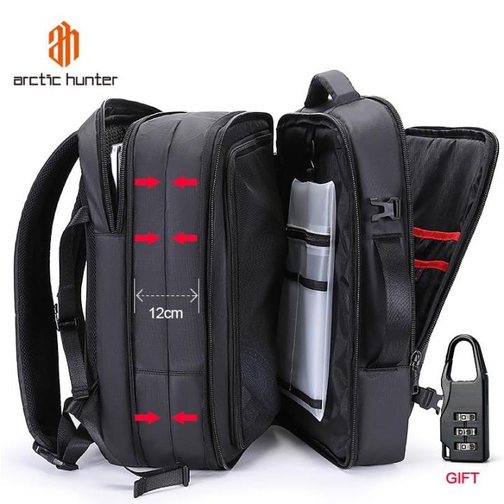 ARCTIC HUNTER 40L Men Expandable Travel Backpack 15.6 Inch ...
