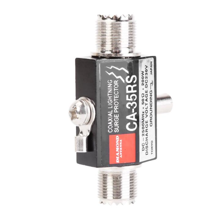 Coaxial Thunder Surge Protector Arrester UHF Female to Female Connector ...