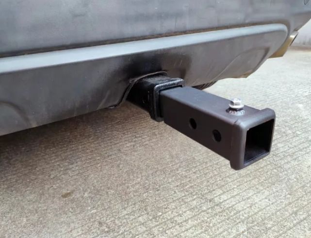 【Ready Stock】12in Trailer Hitch Extension 5000lbs Towing Extender Steel ...