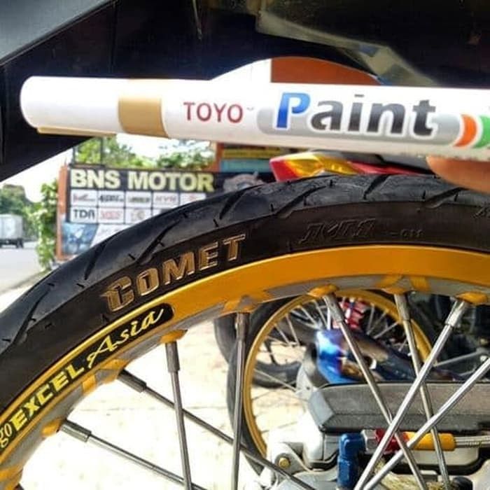 Spidol Ban Motor Mobil Permanen Anti Air | Lazada Indonesia