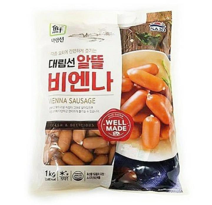 Sajo Korea Frozen Grilled Sausage Vienna Flavor 1Kg | Lazada PH