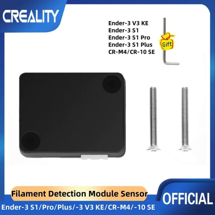Creality Filament Runout Sensor Kit, 3D Printer Smart Filament Break Detection Module Detection ...