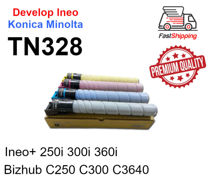 TN328 toner for Develop Ineo+ 250i 300i 360i and Konica Bizhub C250 ...