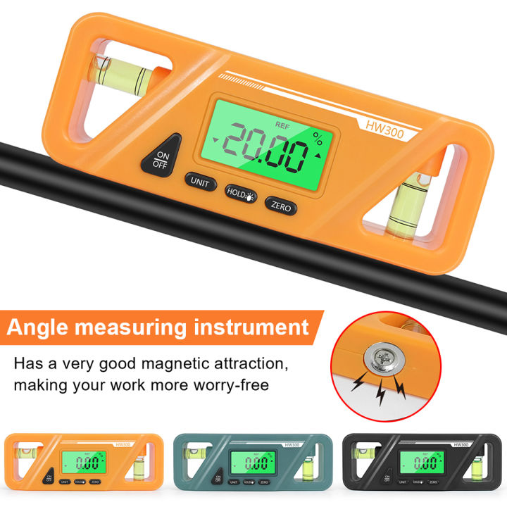 Mini Digital Angle Finder Magnetic Angle Gauge with Level Tool ...