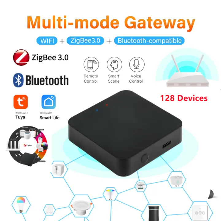 E Life Smart Store Tuya Zigbee 3 0 Smart Hub Multi Mode Wireless