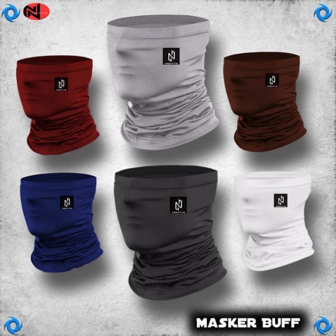 Masker Buff Bandana Berkendara Motor Premium-Creative | Lazada Indonesia
