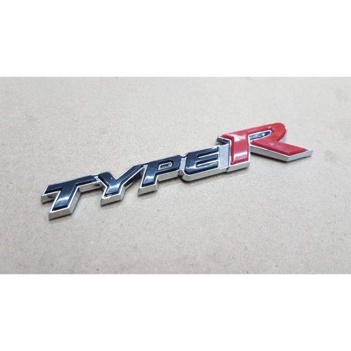 HONDA CIVIC FD TYPE R LOGO 3D โลโก้มี ทั้งแ หน้า - หลัง มีสองแ | Lazada ...