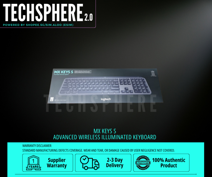 (LOWEST PRICE) LOGITECH MX Keys S - Advanced Wireless Illuminated ...