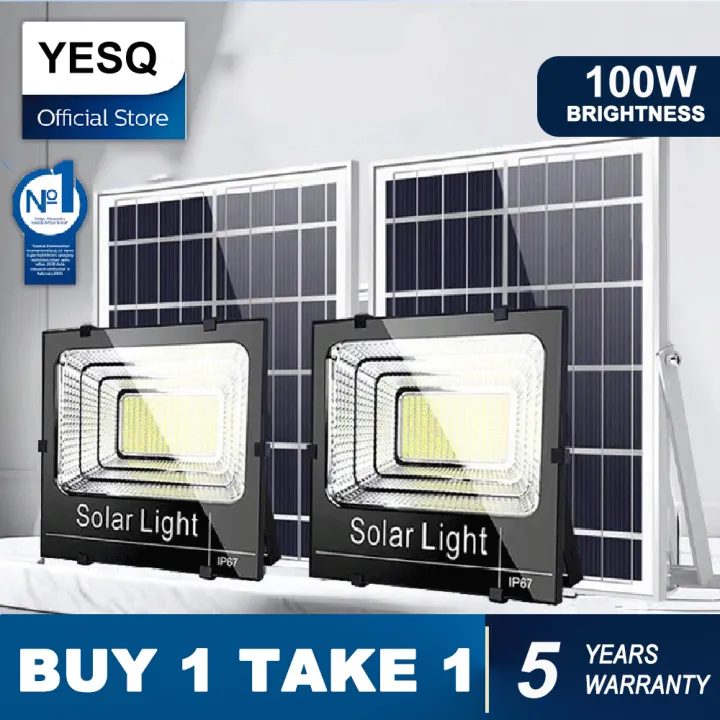 【Imported solar lights】YESQ Solar lights with solar panel original Buy ...