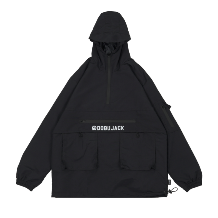 Dobujack Cagoule Jacket Wolk Black | Lazada Indonesia