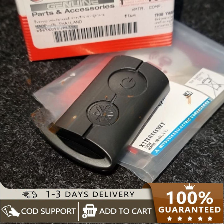 [Ready Stock]Genuine Spare Remote Key (Aerox S V1 V2 / Nmax V2 V2.1 ...