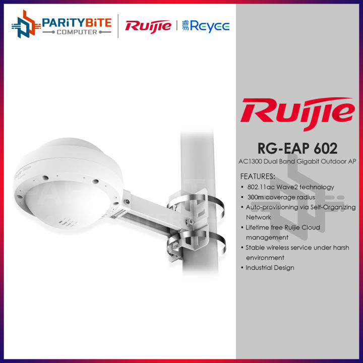 Ruijie RG-EAP602 AC1200 Dual Band Gigabit Outdoor Access Point | Lazada PH