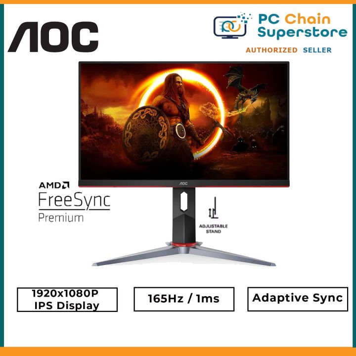 Aoc 24g2sp 24 Or 27g2sp 27 Gaming Monitor Full Hd Ips Display 165hz
