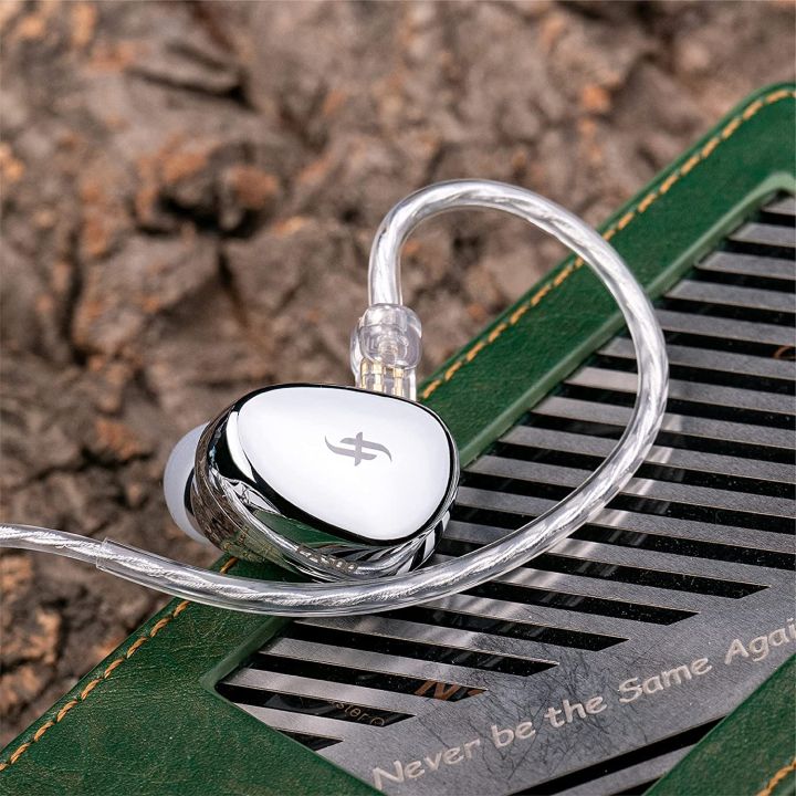 SIMGOT EA500 10mm Dynamic Driver in Ear Monitor, Dual Cavity IEM with ...