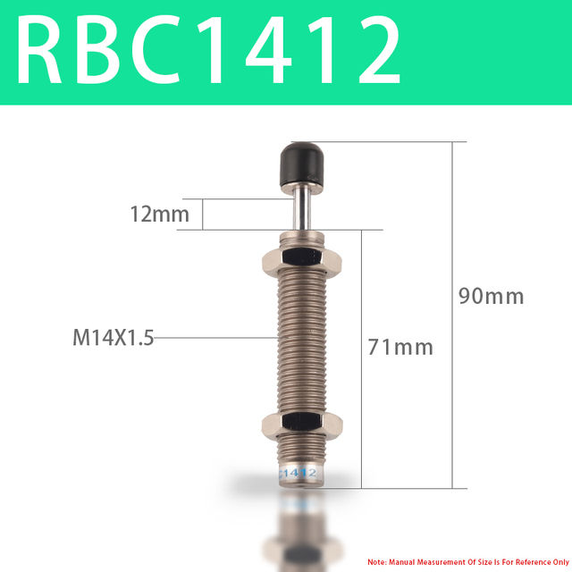 Rbc 1412 Hydraulic Damper Pneumatic Oil Pressure Shock Absorber ...