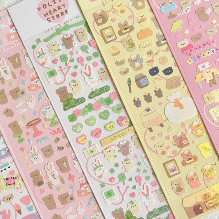 Ins same sticker/cute cartoon sticker/diy material/girl sticker ...