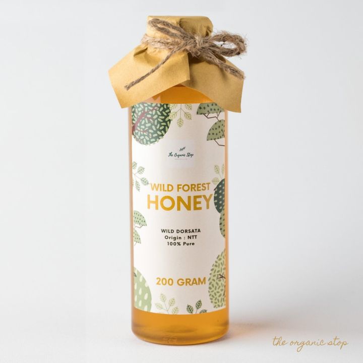TheOrganicStop Madu Hutan NTT Raw Forest Honey Asli 100% 200 gram ...