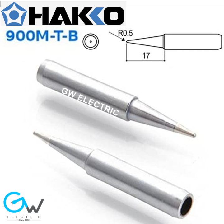 HAKKO 900M-T-B Soldering Tip Shape B For Hakko 936, 937, 938, 969, 928 (Japan) | Lazada