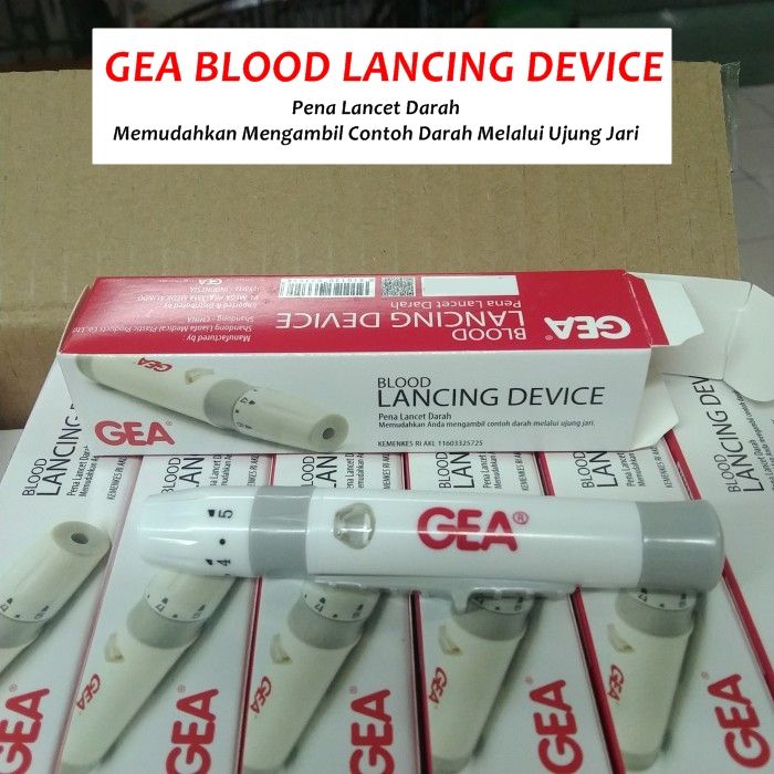 Promo Lancing device Pen Ambil Darah Autoclick | Lazada Indonesia