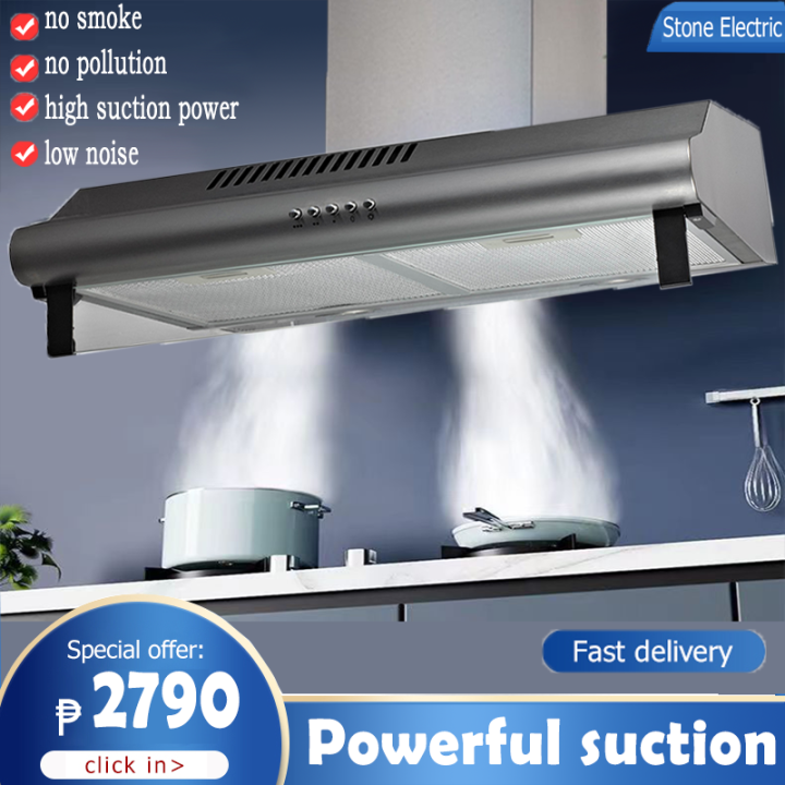 [NEW ARRIVAL] Range Hood For Kitchen Sale Wall-Mounted High- Suction ...