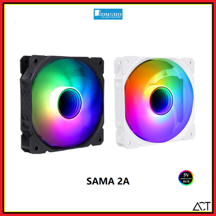 Sama 2A (3Pin ARGB) Molex 4 Pin 12cm PC Case Fan ( 120 x 120 x 25 ...