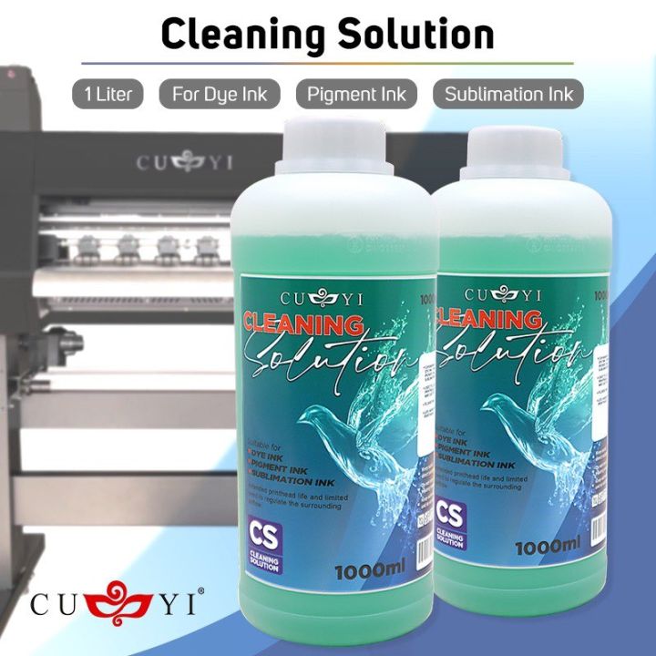 1 PCS -1000ml CUYI Cleaning Solution for Inkjet Printers | Lazada PH