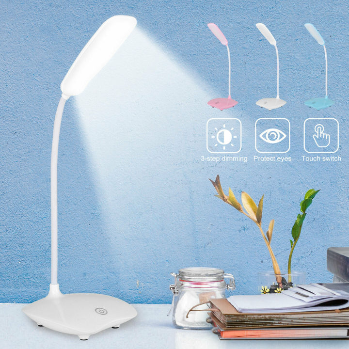 Portable 18-LED Reading Desk Lamp Foldable USB Powered Eyes Protector ...