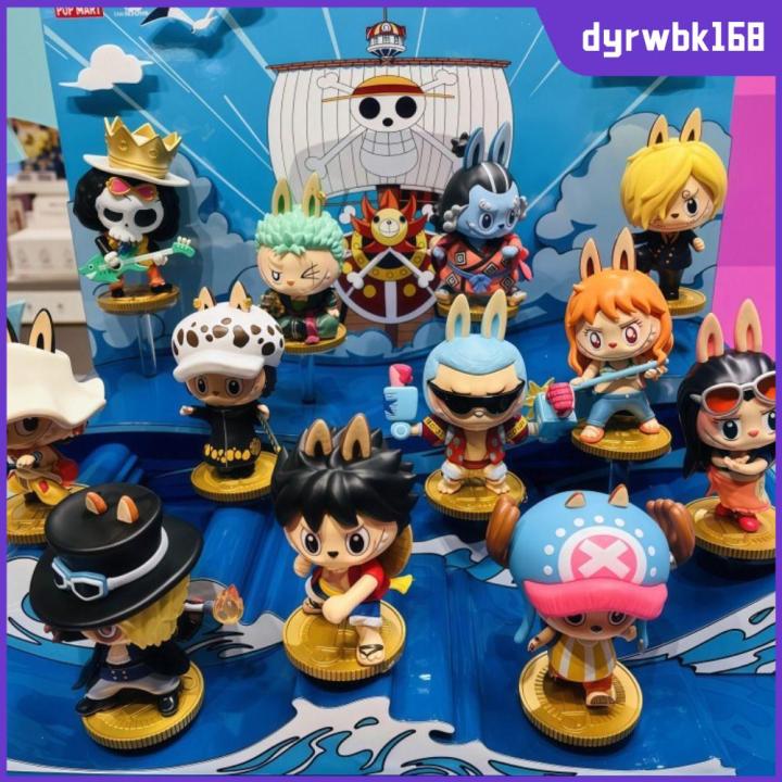 DYRWBK168 POP MART Labubu X One Piece Series Blind Box Luffy Model ...