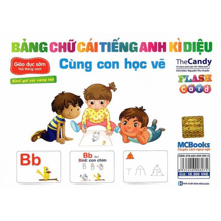 Flashcard - Bảng chữ cái tiếng anh kì diệu - MCBooks | Lazada.vn