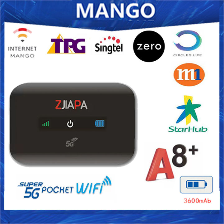 300mbps A8+full-band portable WIFI MINI router 3600mAh battery long standby support lock band ...