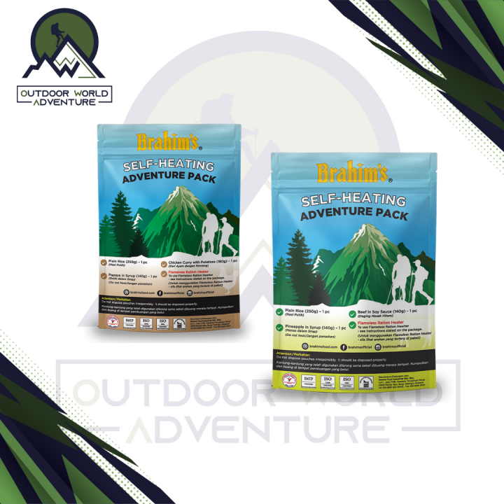 BRAHIIM'S SELF HEATING ADVENTURE PACK INSTANT FOOD | Lazada