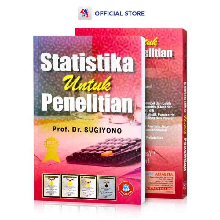 Buku Statistika Untuk Penelitian – Prof Dr Sugiyono / Alfabeta | Lazada Indonesia