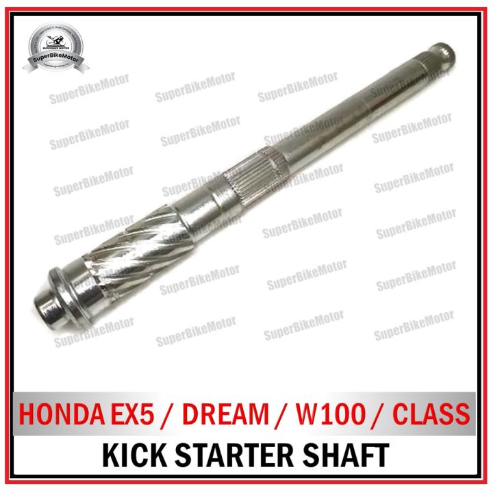 HONDA EX5 / EX5 DREAM / W100 / EX5 CLASS - Kick Starter Shaft | Lazada