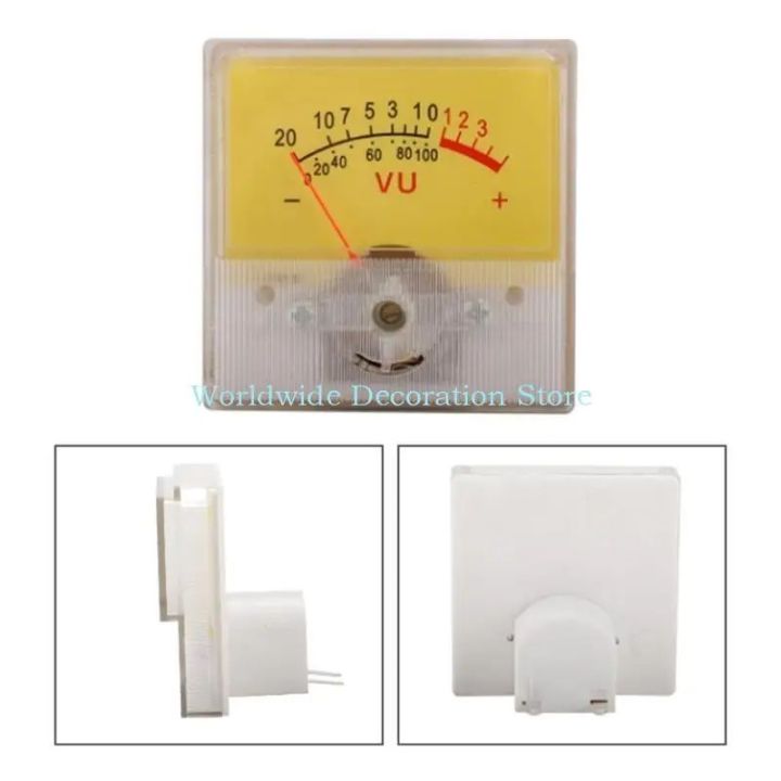 Q39B VU Level Meter Meter Header Pointer-Meter Header Backlit for DIY ...