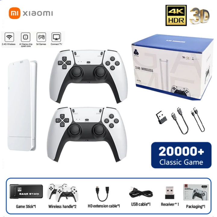 MAGCH 3D xiaomi New game stick Video Game Console+Android TV Stick 2 in ...