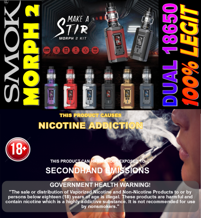 SMOK Morph 2 230W Mod Kit | Lazada PH